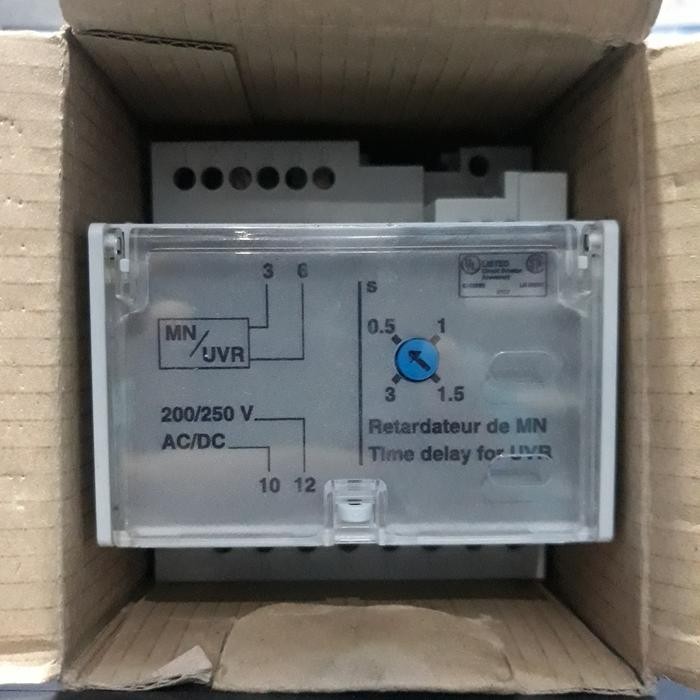 Jual MN DELAY UNIT ADJUSTABLE FOR UVT SCHNEIDER 200/250 VAC-33682 ...