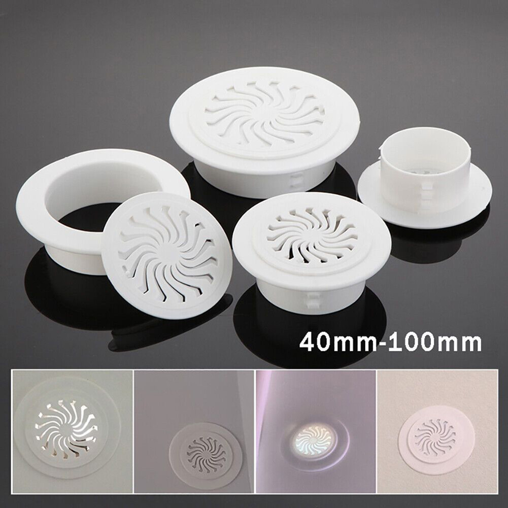 Jual Plastic Air Ventilation Cover Round Ventilation Grille Ducting ...