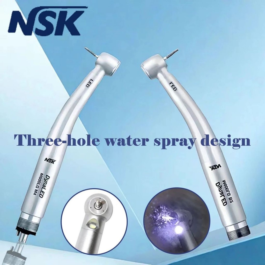 Jual NSK DynaLED M600LG Handpiece with LED Light M4 Push Button High ...