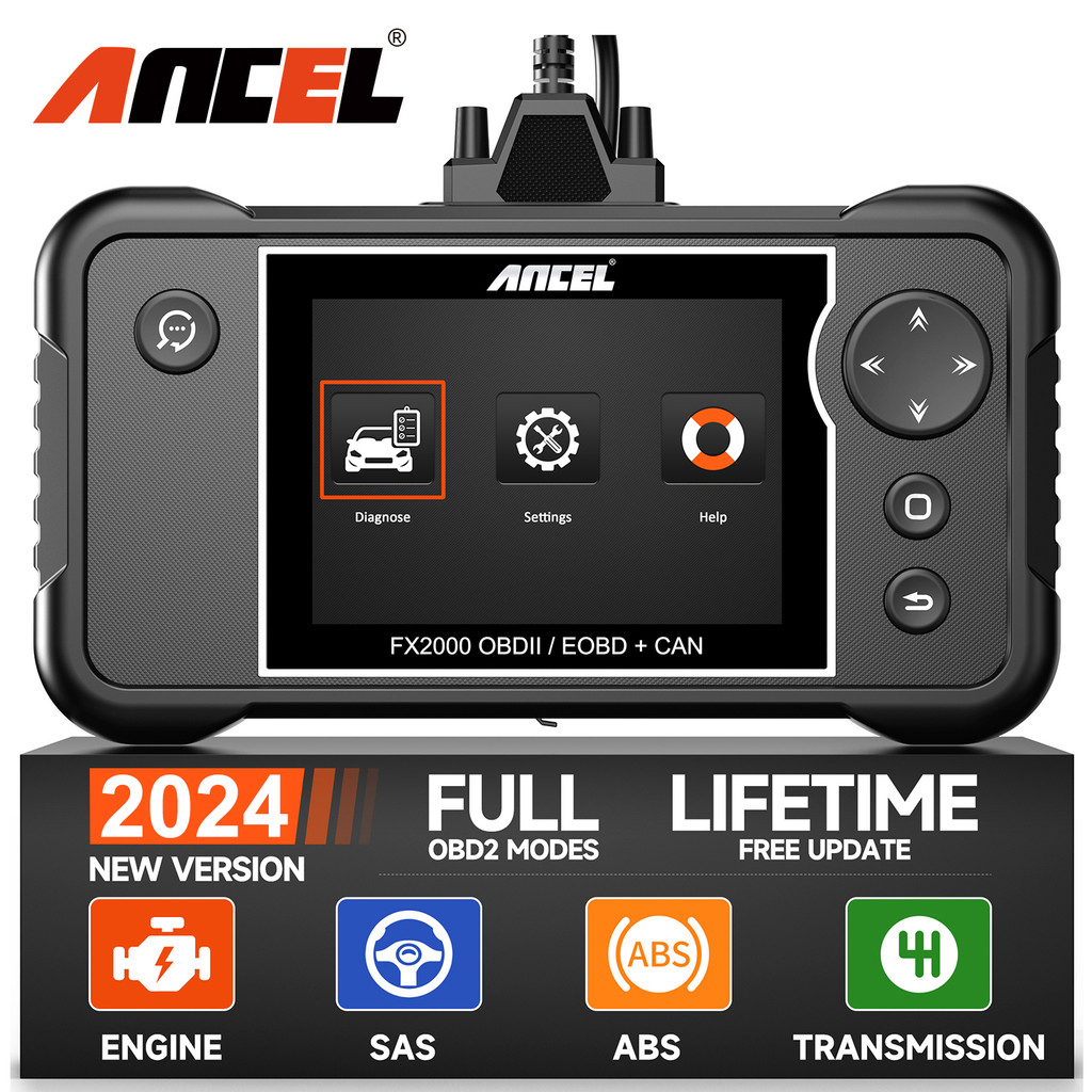 Jual Ancel FX2000 OBD2 Car Diagnostic Tool SRS Airbag Engine ABS ...