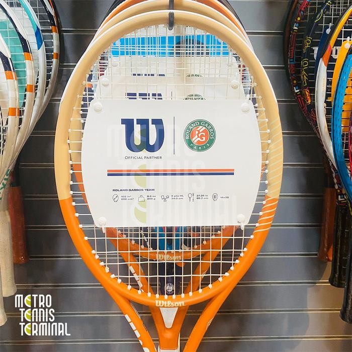Jual Wilson Roland Garros Team 102 2024 Tennis Racket ( Raket Tenis ...