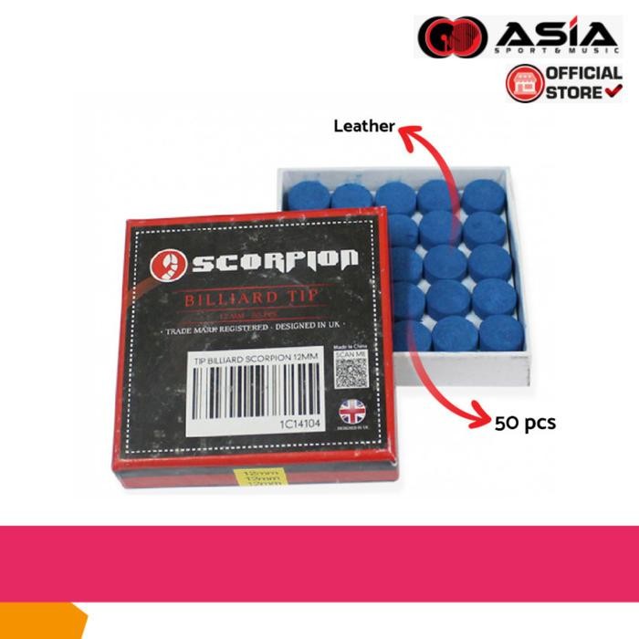 Jual Billiard Tip Scorpion Cue Tip Tip Billiard | Shopee Indonesia