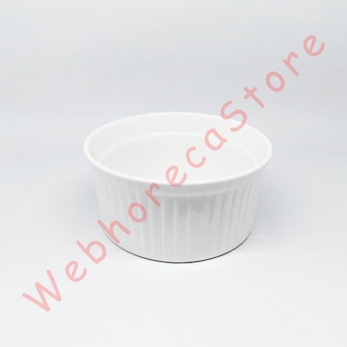 Jual ID'' RAMEKIN CREME BRULEE 3.4" / MANGKOK KUE KERAMIK OVEN 8.6X4.2CM | Shopee Indonesia