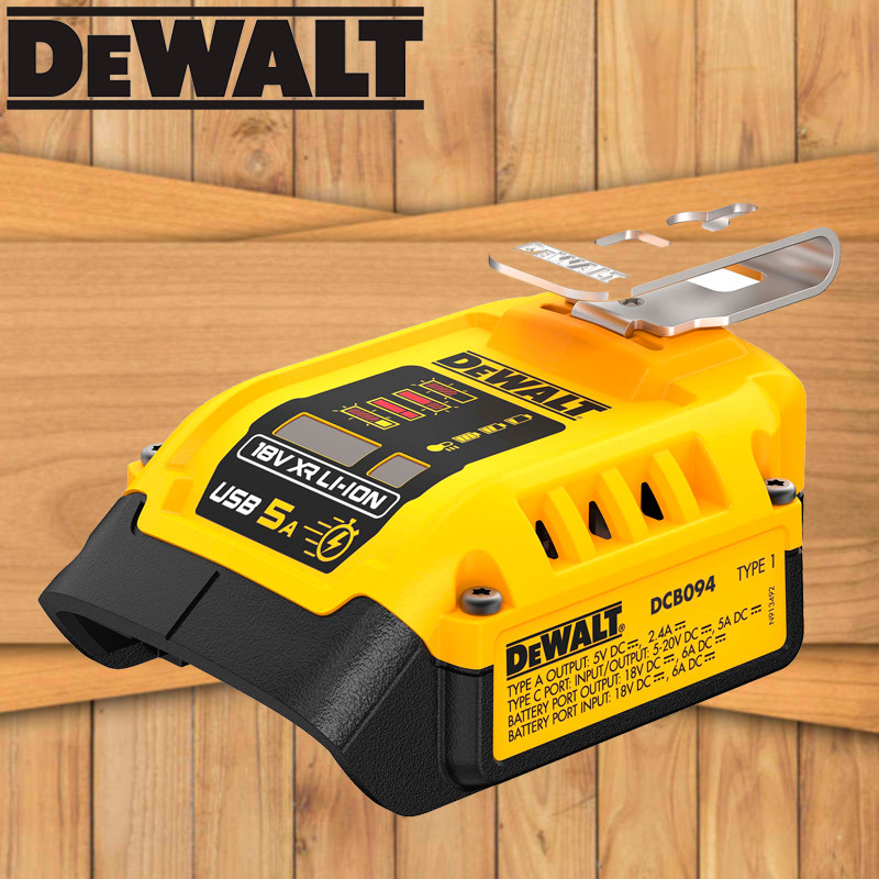 Jual aligatorr100 DEWALT DCB094 18V XR USB Power Delivery Charger 20V ...