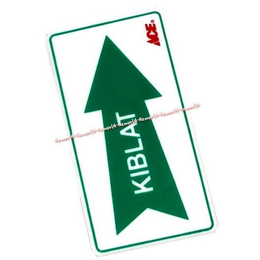 Jual Kris Sign Kiblat Acrylic Stiker Tanda Logo Arah Tanda Shalat Ka ...