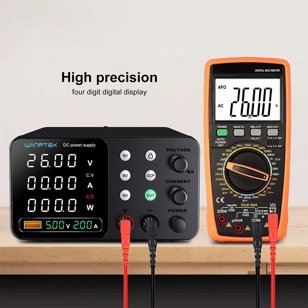 Jual Wanptek Adjustable Power Supply Dc Digital Stabilized 5A 60V 300W ...