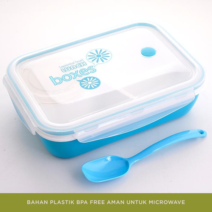 Jual Yooyee 415 Kotak Makan 4 sekat dengan mangkok sup plastik sayur ...