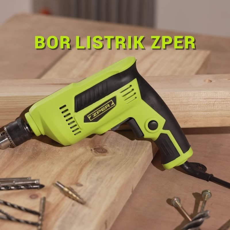 Jual ZPER Mesin Bor Listrik Set Lengkap Bor Tangan Murah Berkualitas ...