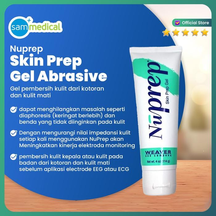 Jual Pilihan- Nuprep Skin Prep Gel Abrasive Gel Eeg Ten20 @Pcs | Shopee Indonesia