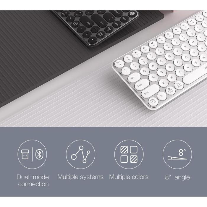 Jual Miiiw Keyboard Air 85 Key Dual Mode Wireless Computer Keyboard ...