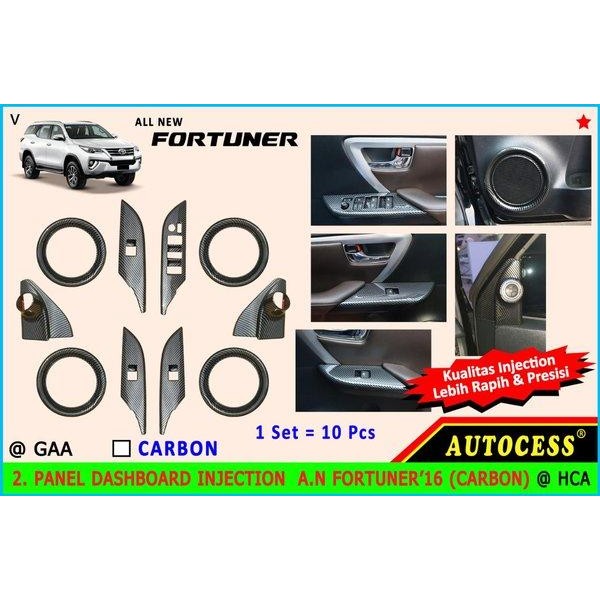 Jual Panel Carbon Mobil All New FORTUNER Dashboard | Shopee Indonesia