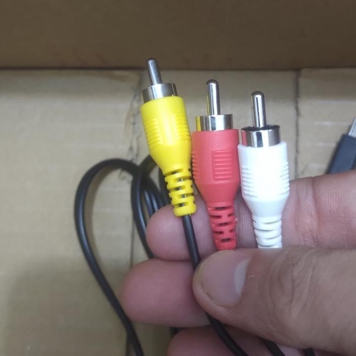Jual KABEL AV CANON RCA 3 COLOKAN (ORIGINAL CANON PT.DATASCRIP ...