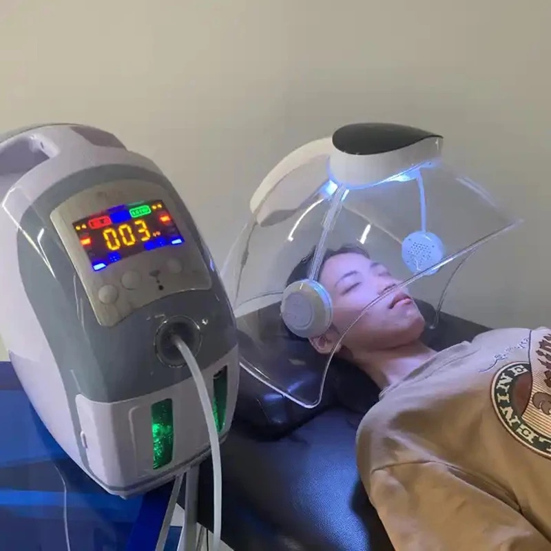 Jual New New Hyperbaric Oxygen Mask For Face Hydro Skin Rejuvenation ...