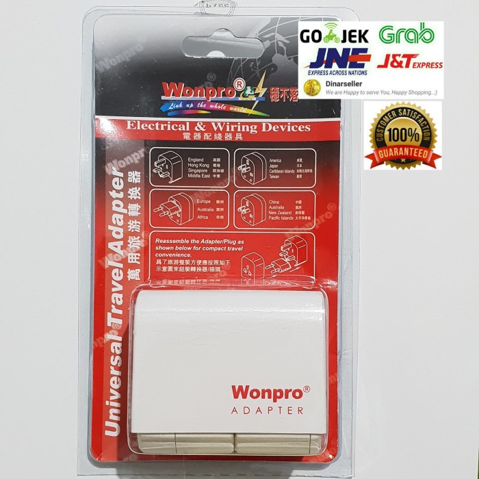 Jual TERBARU WONPRO UNIVERSAL ADAPTER OVERSTEKER COLOKAN SAMBUNGAN LISTRIK | Shopee Indonesia