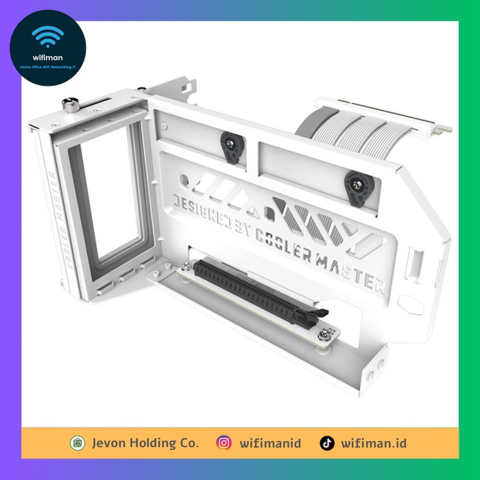 Jual Cooler Master Vertical V3 White GPU Bracket Graphic Card Holder ...