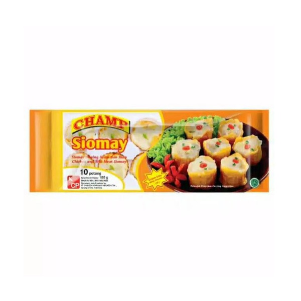 Jual CHAMP CHICKEN & FISH SIOMAY 180 GR | Shopee Indonesia