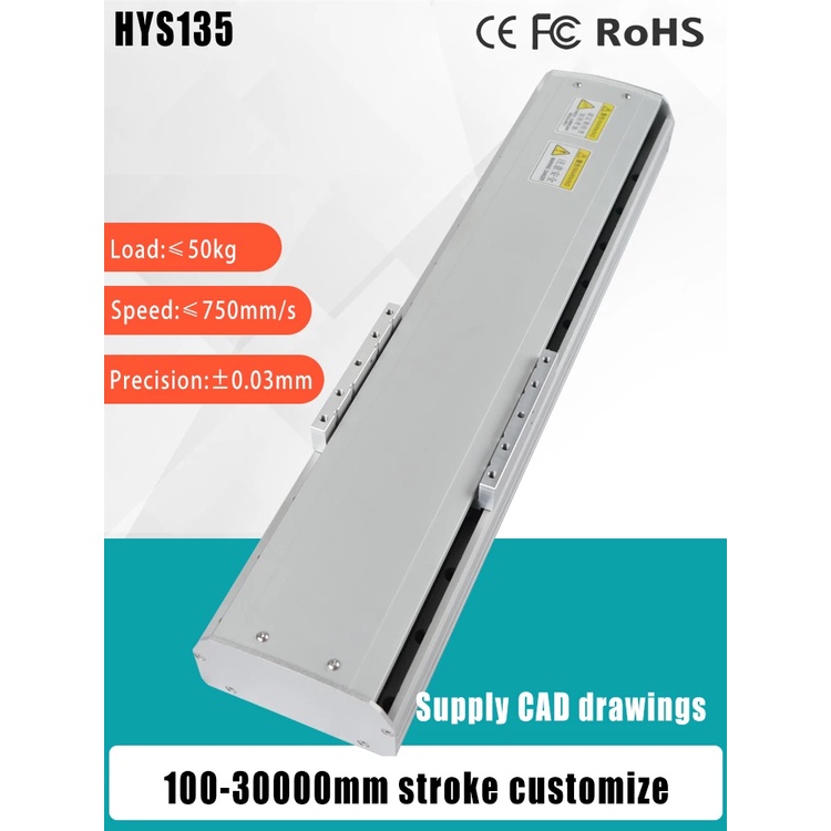 Jual DIG HYS135 Linear Guide Slide Cover Type Semi-enclosed Precision ...