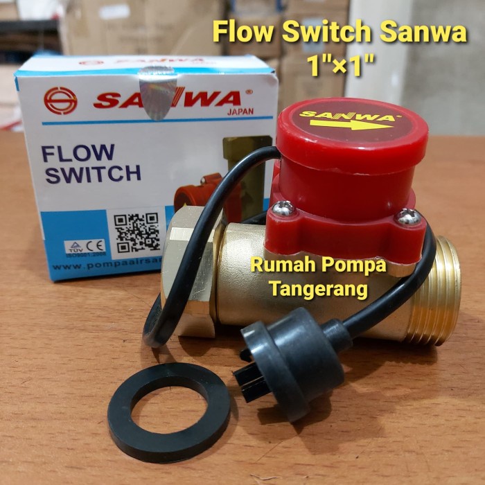 Jual Paloma - Water Flow Switch Merk Sanwa Otomatis Pompa Dorong Flow Switch 1"1" | Shopee Indonesia