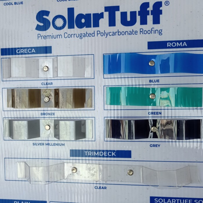 Jual Solartuff Fiber Gelombang Roma, Greca, Trimdek | Shopee Indonesia