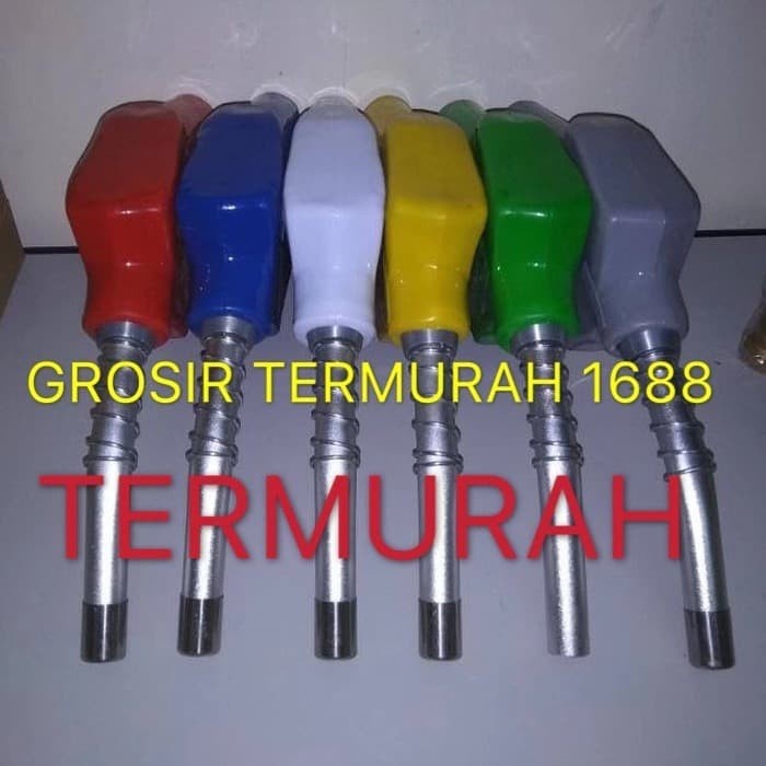 Jual Nozzle Gun Pertamina Pertamini 3/4 Inch Dispenser Spbu Pom Bensin ...