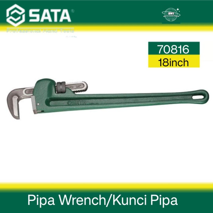 Jual SATA Kunci Pipa - Pipe Wrench 18 Inch 70816 | Shopee Indonesia
