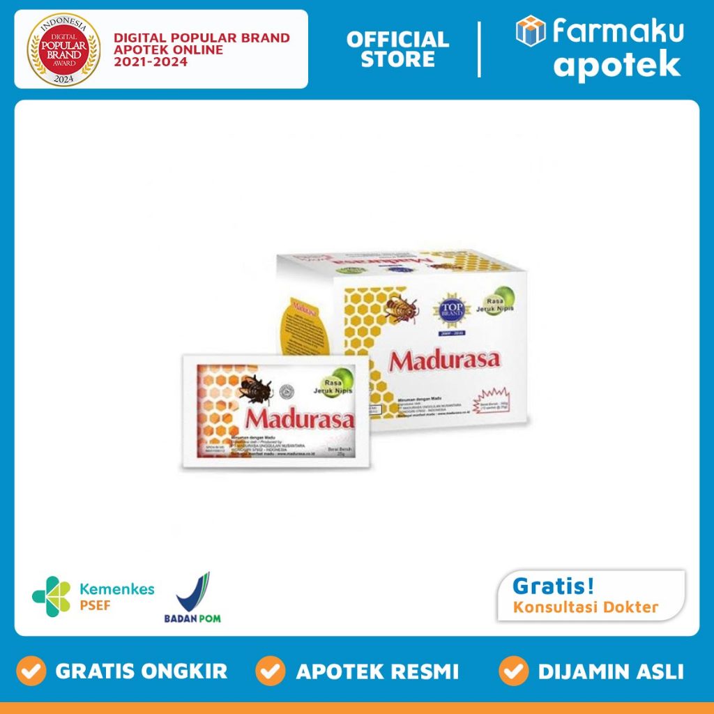 Jual Madurasa Jeruk Nipis Box 12 Sachet - BHL | Shopee Indonesia