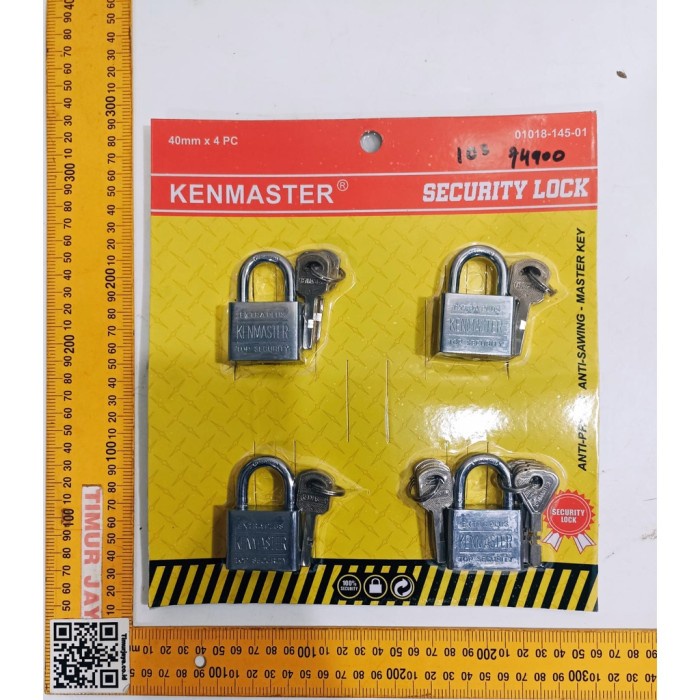 Jual KENMASTER GEMBOK isi 4 Pcs Kunci Pendek Master Key Set | Shopee ...