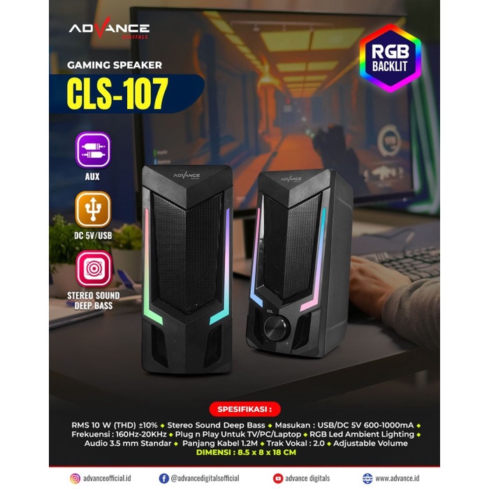 Jual Peaer Gang Cl107 Cl107 Rgb | Shopee Indonesia