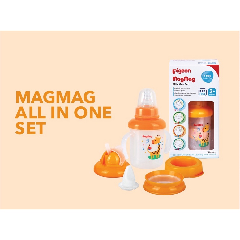 Jual Rekomendasi Terbaik !! Pigeon Baby Magmag Training Cup All In One ...