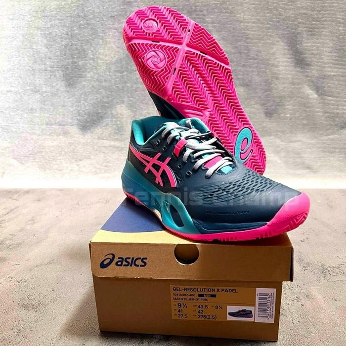 Jual Sepatu Padel Asics Gel Resolution X 2025 Mako Blue Hot Pink/Padel ...