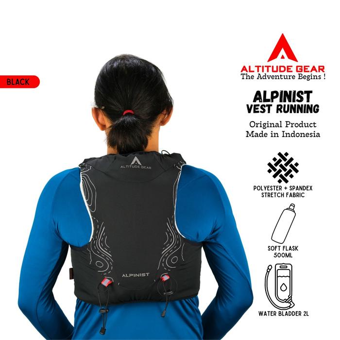 Jual Tas Hydropack Trail Running Altitude Gear Alpinist Vest Running ...