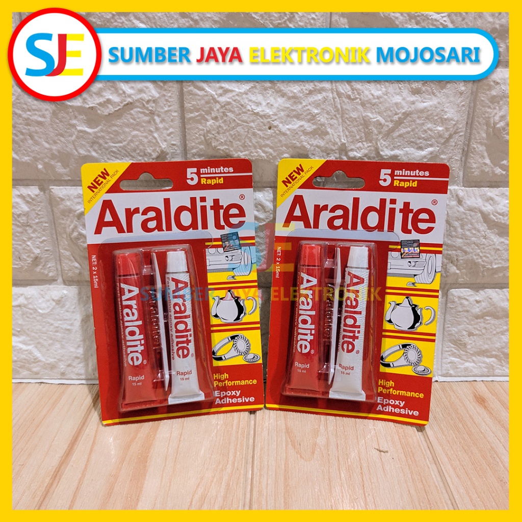 Jual Lem Araldite Merah Original / Lem Jam Tangan / Lem Besi | Shopee ...