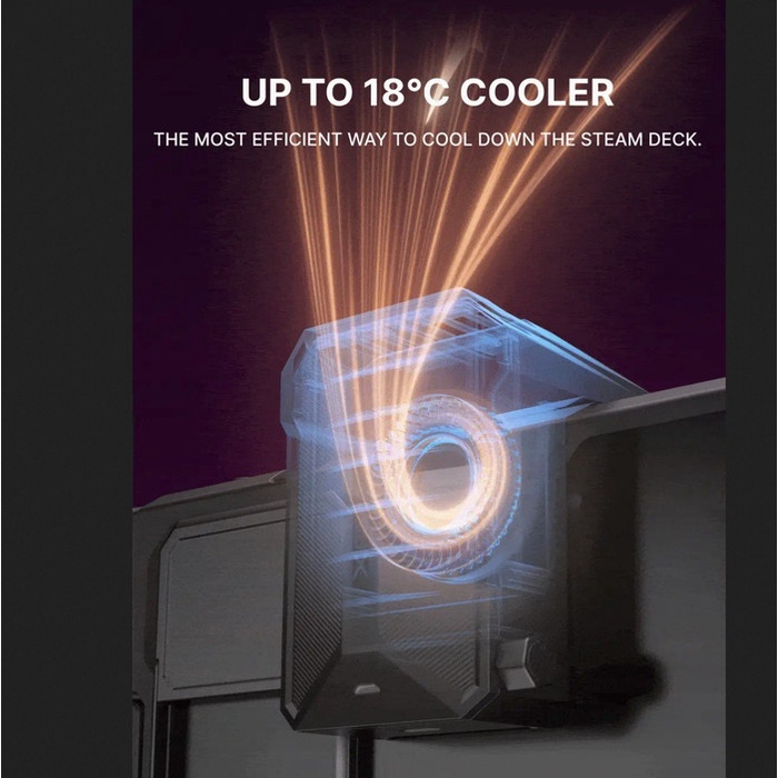 Jual JSAUX Cooling Fan for Steam Deck Pendingin Cooler Steam Deck ...