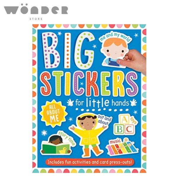 Jual Make Believe Ideas - Big Stickers For Little Hands All About Me ...