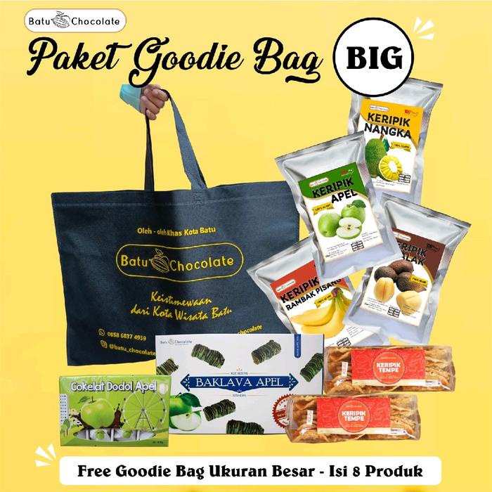 Jual Wdo - Batu Chocolate - Paket Big Goodie Bag Big Isi 8 Pcs - Oleh ...