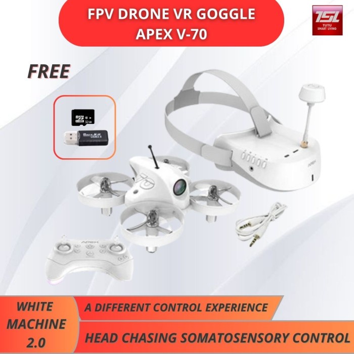 Jual FPV DRONE APEX GD-70 RACING DRONE 6-AXIS 360 FLIPPED CAMERA ...
