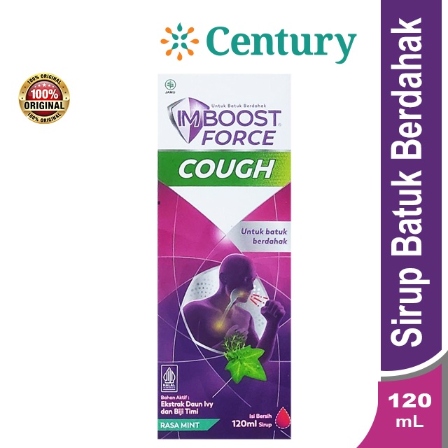 Jual IMBOOST FORCE COUGH MINT 120ML / OTC / OBAT BATUK | Shopee Indonesia