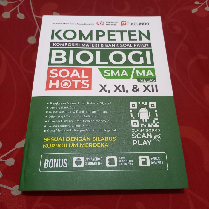 Jual SALE !!! BUKU KOMPETEN KOMPOSISI MATERI BANK SOAL PATEN BIOLOGI SMA MA KELAS X XI XII ...