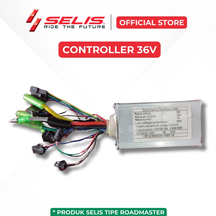 Jual SELIS - Controller 36V 250 Watt Sepeda listrik Roadmaster | Shopee ...