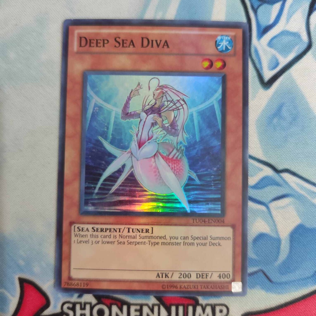 Jual yugioh deep sea diva TU04 super rare original | Shopee Indonesia