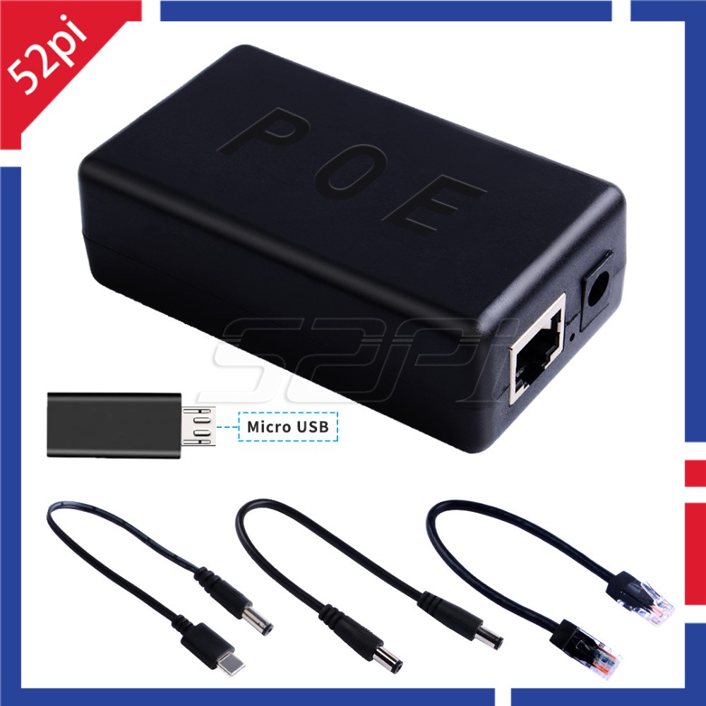 Jual BARU 52Pi Gigabit Raspberry Pi 4 ( Model B ) / 3B+ Active PoE ...