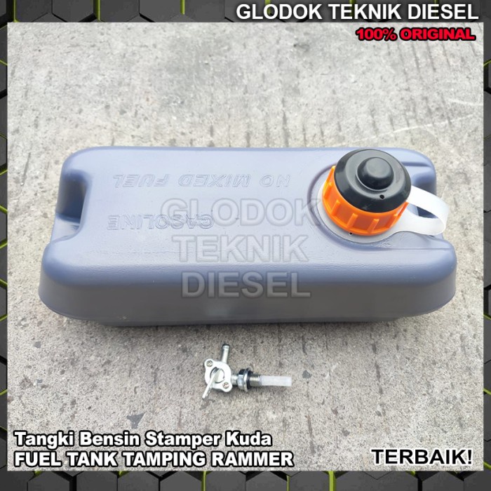 Jual Tangki Bensin Fuel Tank Stamper Kuda Pemadat Tanah Tamping Rammer ...