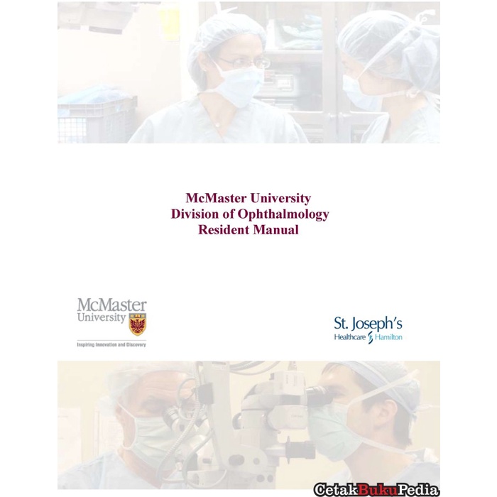 Jual Book Mcmaster University Department Surgery Softcover | Shopee ...