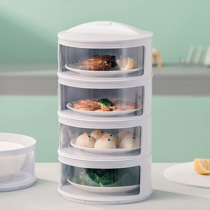Jual Tudung Saji Multi/Layer Food Storage 4 Susun - Tempat Simpan ...
