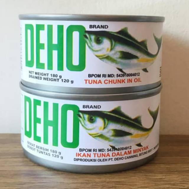 Jual Tuna kaleng merk deho (1 kaleng) | Shopee Indonesia