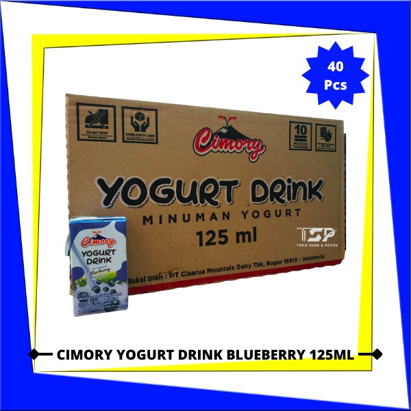 Jual Yogurt Cimory Drink Varian Rasa 125ml x 40 pcs (1 Karton) | Shopee Indonesia