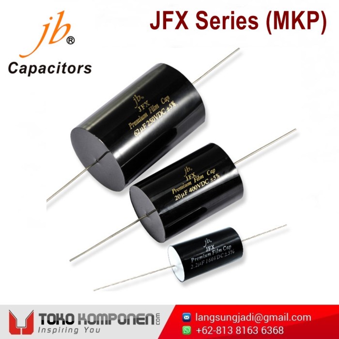 Jual prom0today- 10uF 250V JB JFX Premium Film Cap MKP capacitor ...