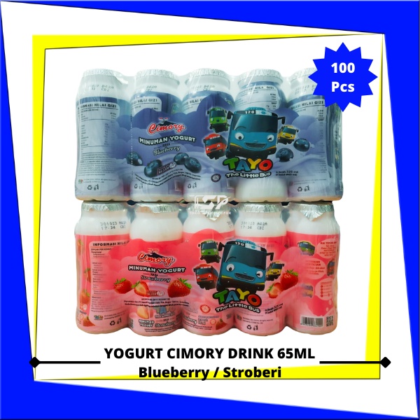 Jual Yogurt Cimory Drink Varian Rasa 65ml x 100 pcs (1 Karton) | Shopee Indonesia