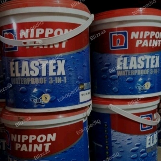 Jual Elastex 4kg Galon 3in1 Waterproof Ready Mix Asli Pabrik Elastex ...