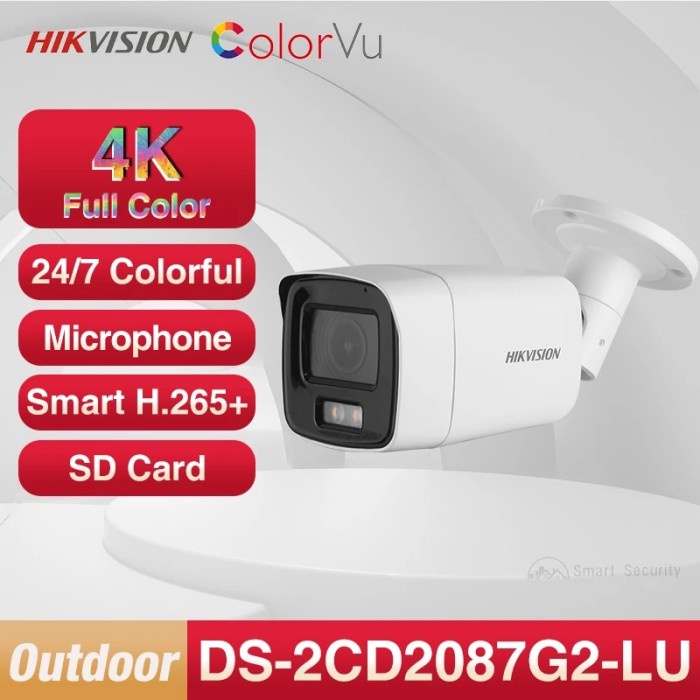 Jual Hikvision Original 4K Full Color Bullet IP Camera 8MP Outdoor Cam ...